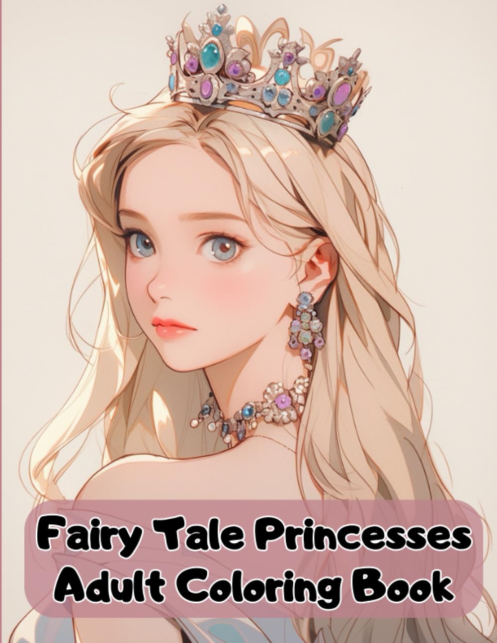 Amazon.com: Fairy Tale Princesses: Adult Coloring Book For Relaxation ...