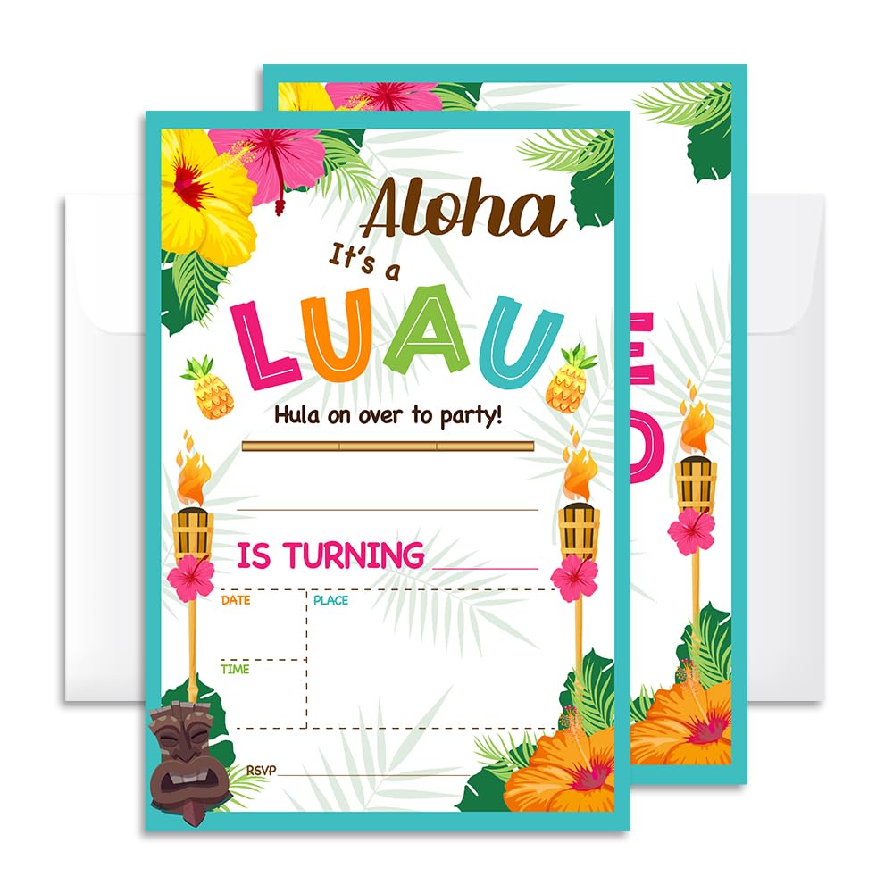 Luau Birthday Invitation Wording Ideas