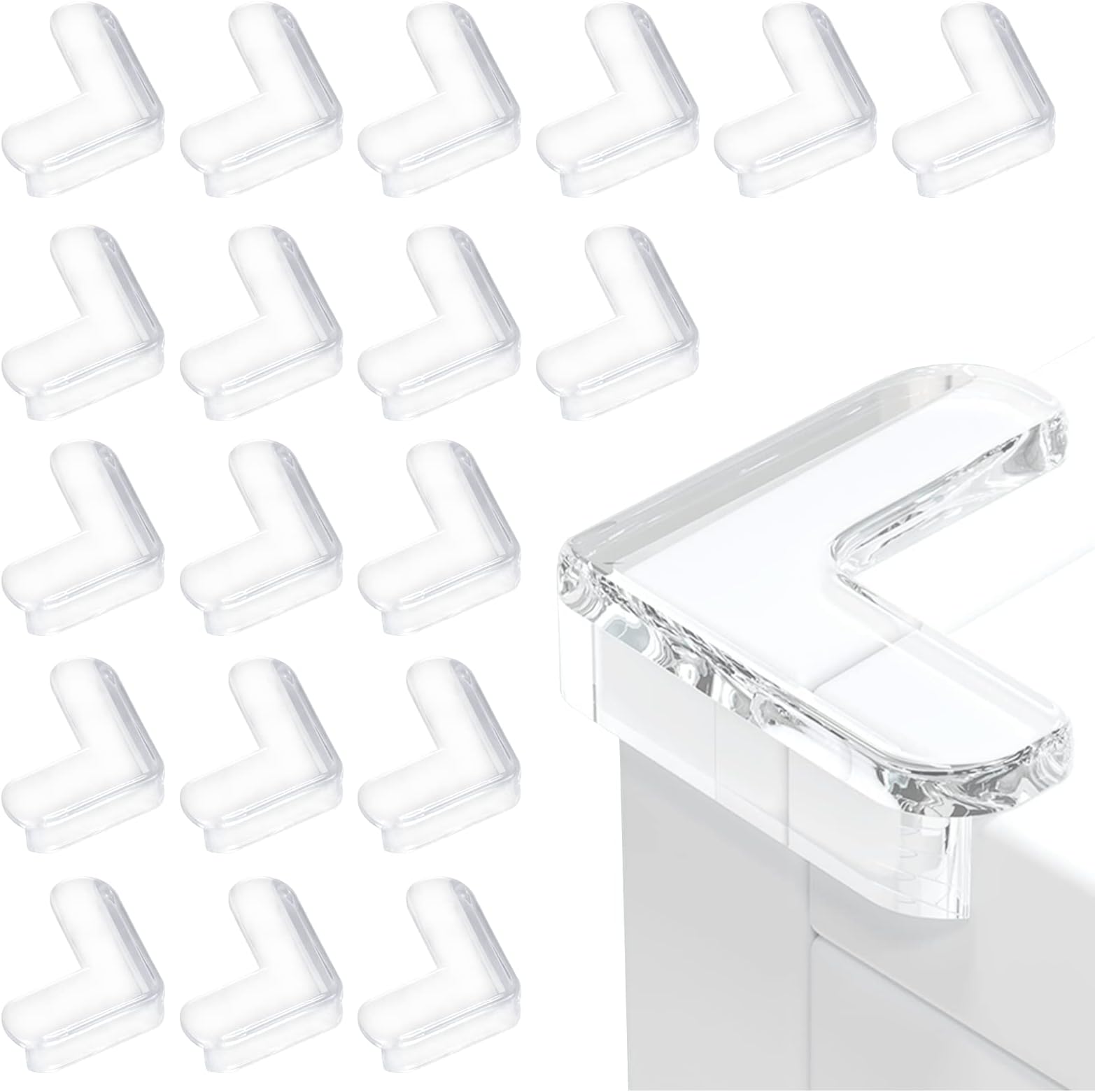 20 Pièces Protection Coin de Table Bébé Protège Coin de Table Bebe ...