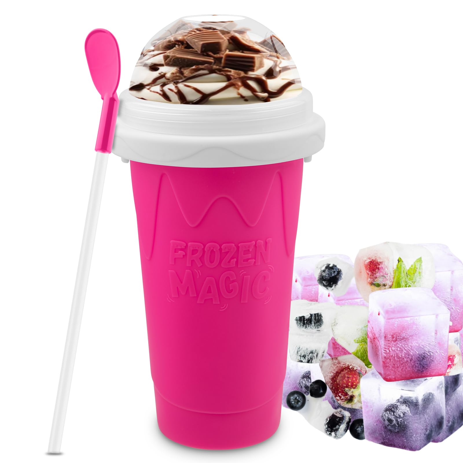 Amazon.com: Slushy Maker Cup - DIY Magic Slushy Maker Squeeze Cup ...