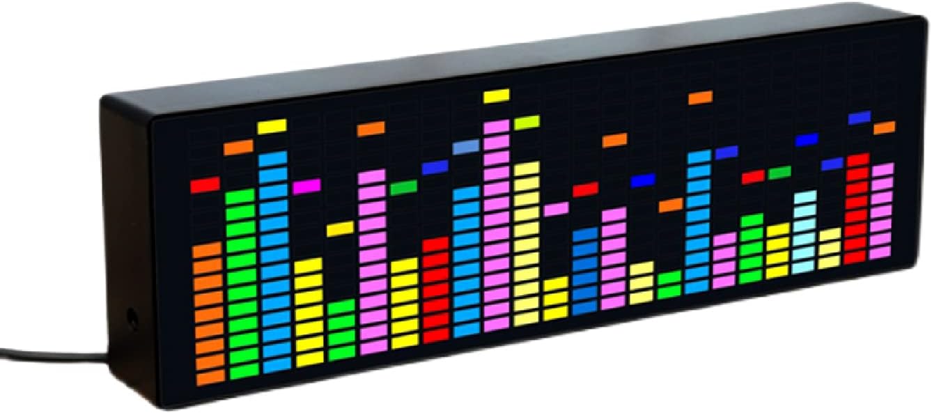 Amazon.com - YBaoTuu Music Spectrum LED Display, RGB Equalizer Spectrum ...