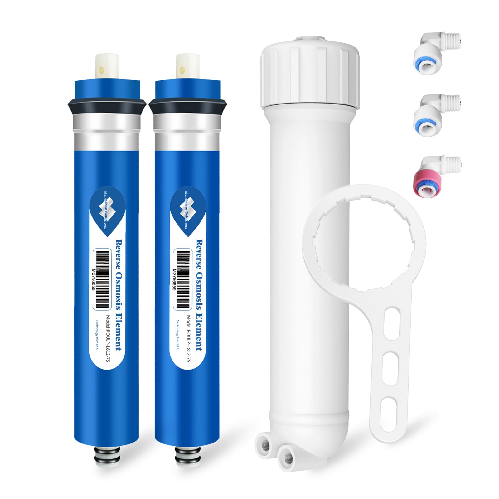Amazon.com: 75 GPD Reverse Osmosis Membrane and Housing Kit, Membrane ...