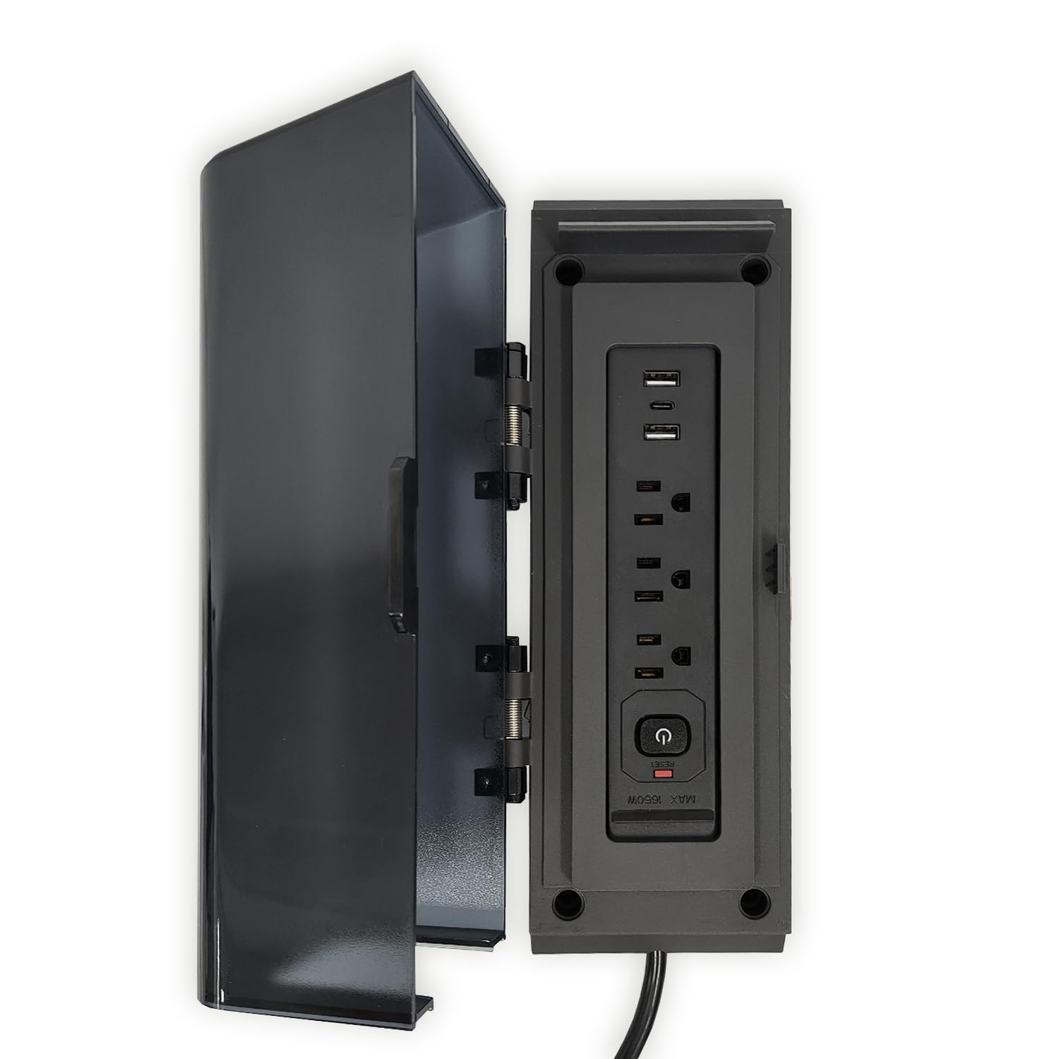 Amazon.com: MIRADOR Power Strip Surge Protector with 3 AC Outlets and 3 ...