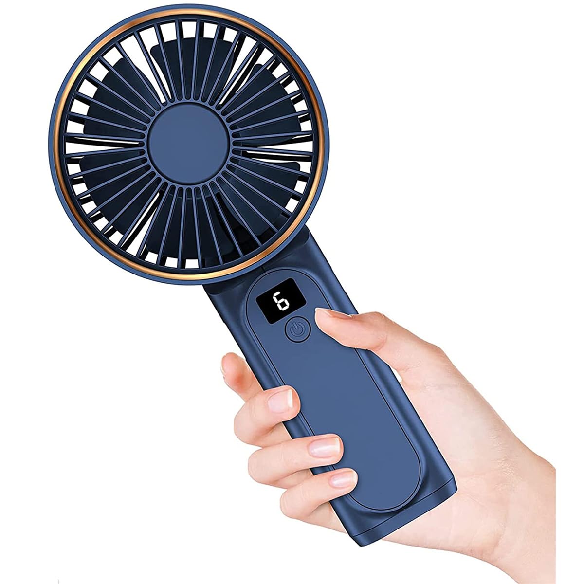 Amazon.com: Portable Handheld Fan,Mini Battery Operated Hand Held Fan ...