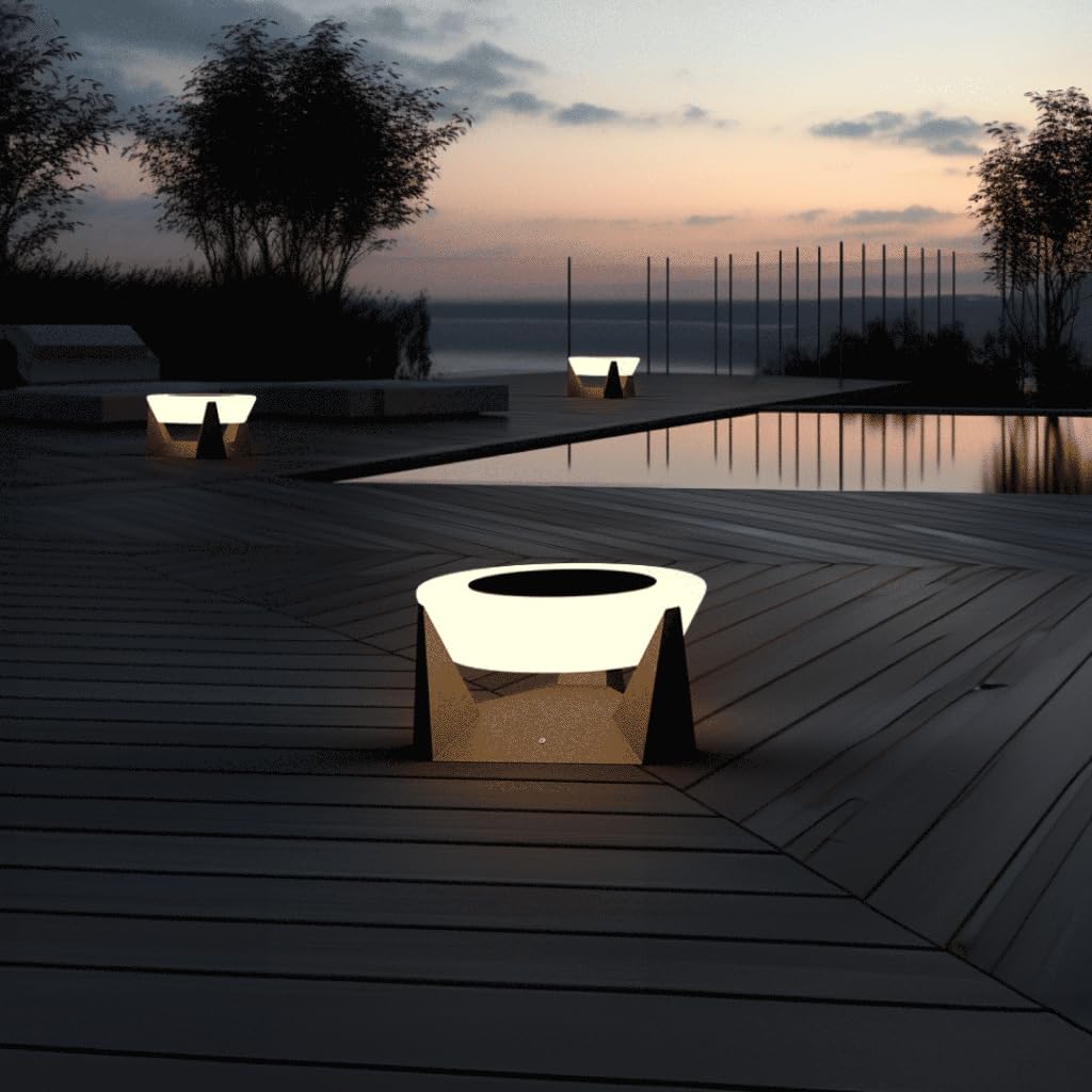 Amazon.com: MOD LIGHTING Skye Modern Outdoor Lantern - Patio Floor ...