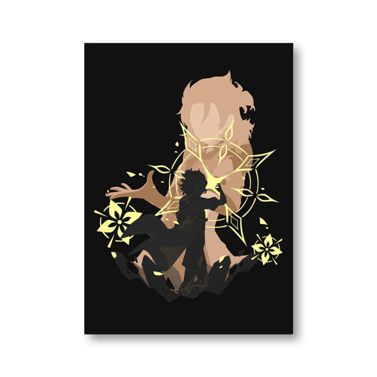 Buy Genshin Impact Albedo Wall Hanging Canvas Painting Decor Art Print ...