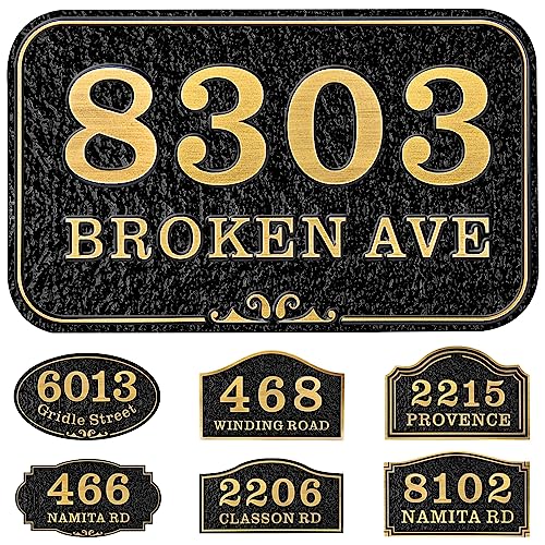 Snapklik.com : Personalized Cast House Address Plaque Custom House ...