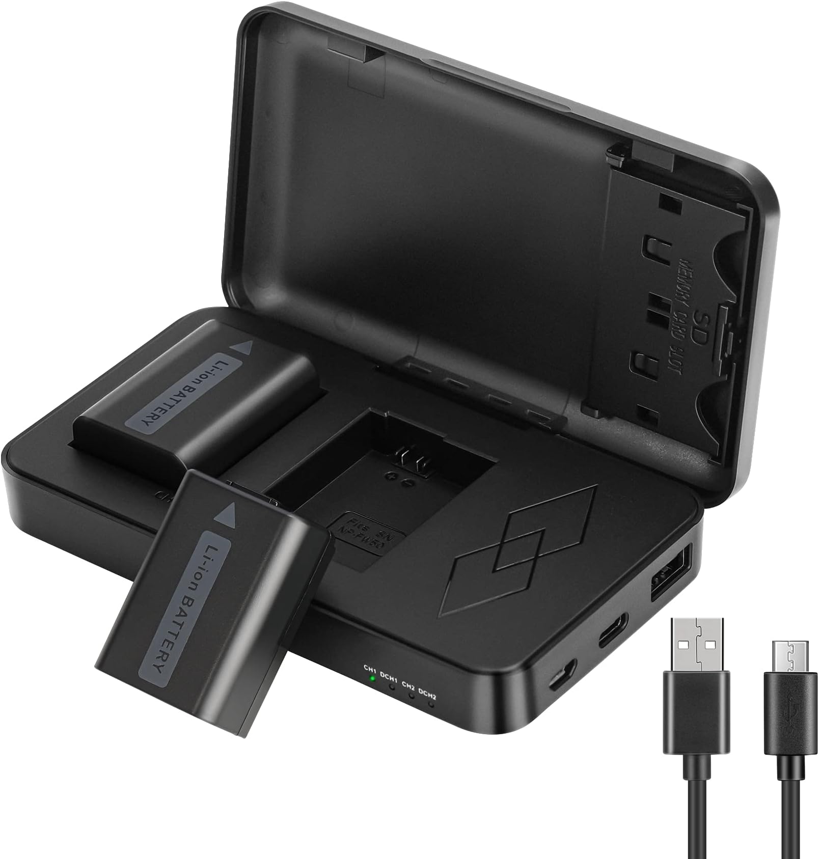 Amazon.com : Sony BC-TRW W Series Battery Charger : Sony Bc Trw ...
