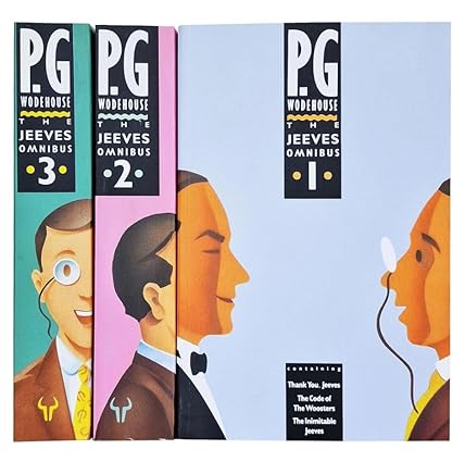 The Jeeves & Wooster Omnibus Series by P.G. Wodehouse 3 Books ...