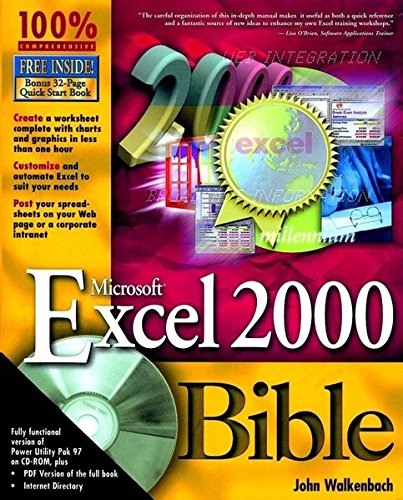 Microsoft Excel 2000 Bible: Walkenbach, John: 9780764532597: Amazon.com: Books