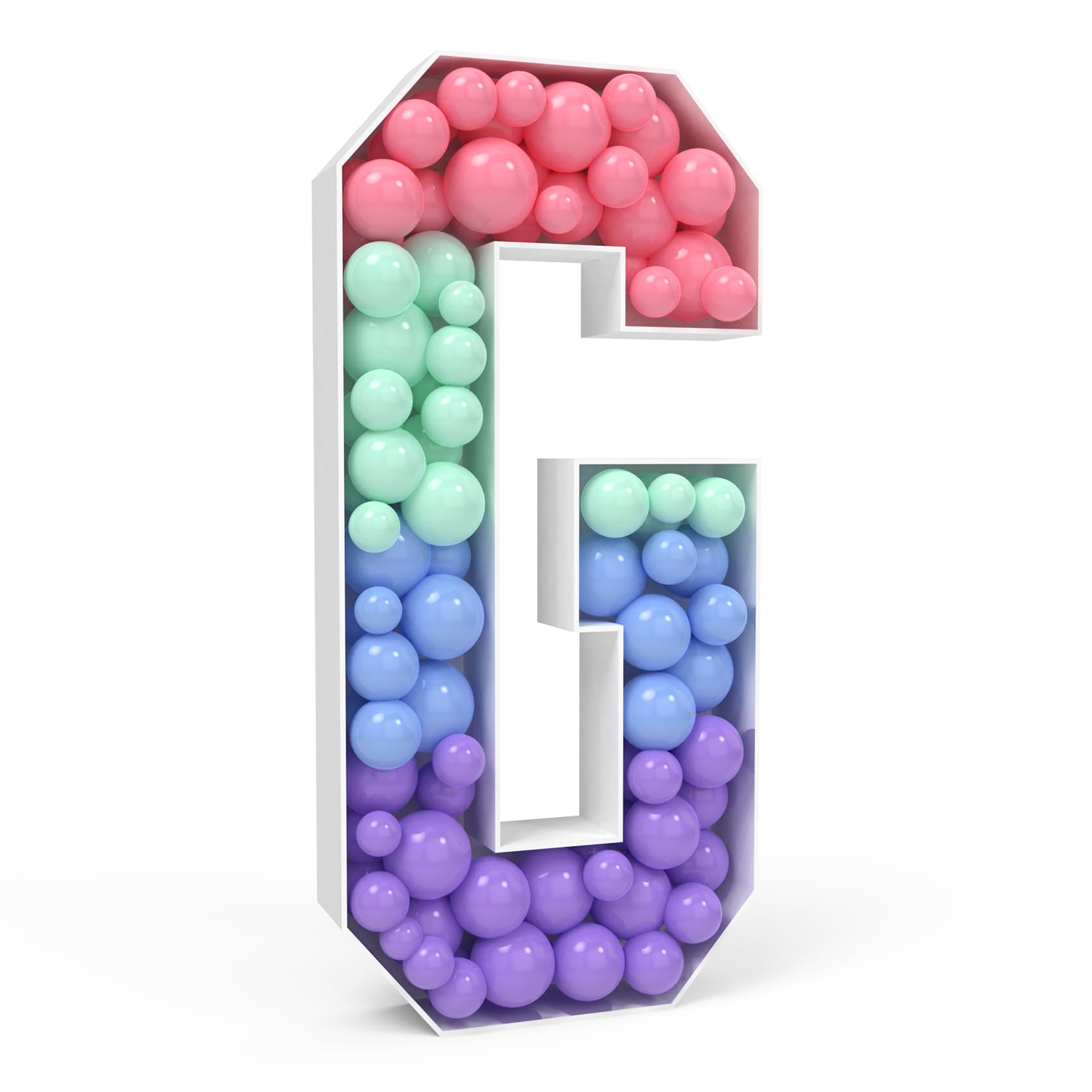 Amazon.com: Marquee Letters 3ft Mosaic Balloon Frame Letter G Pre-Cut ...