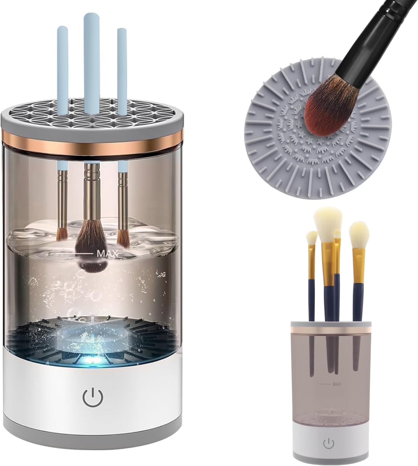 Amazon.com: Makeup Brush Cleaners Electric Makeup Brush Cleaner ...