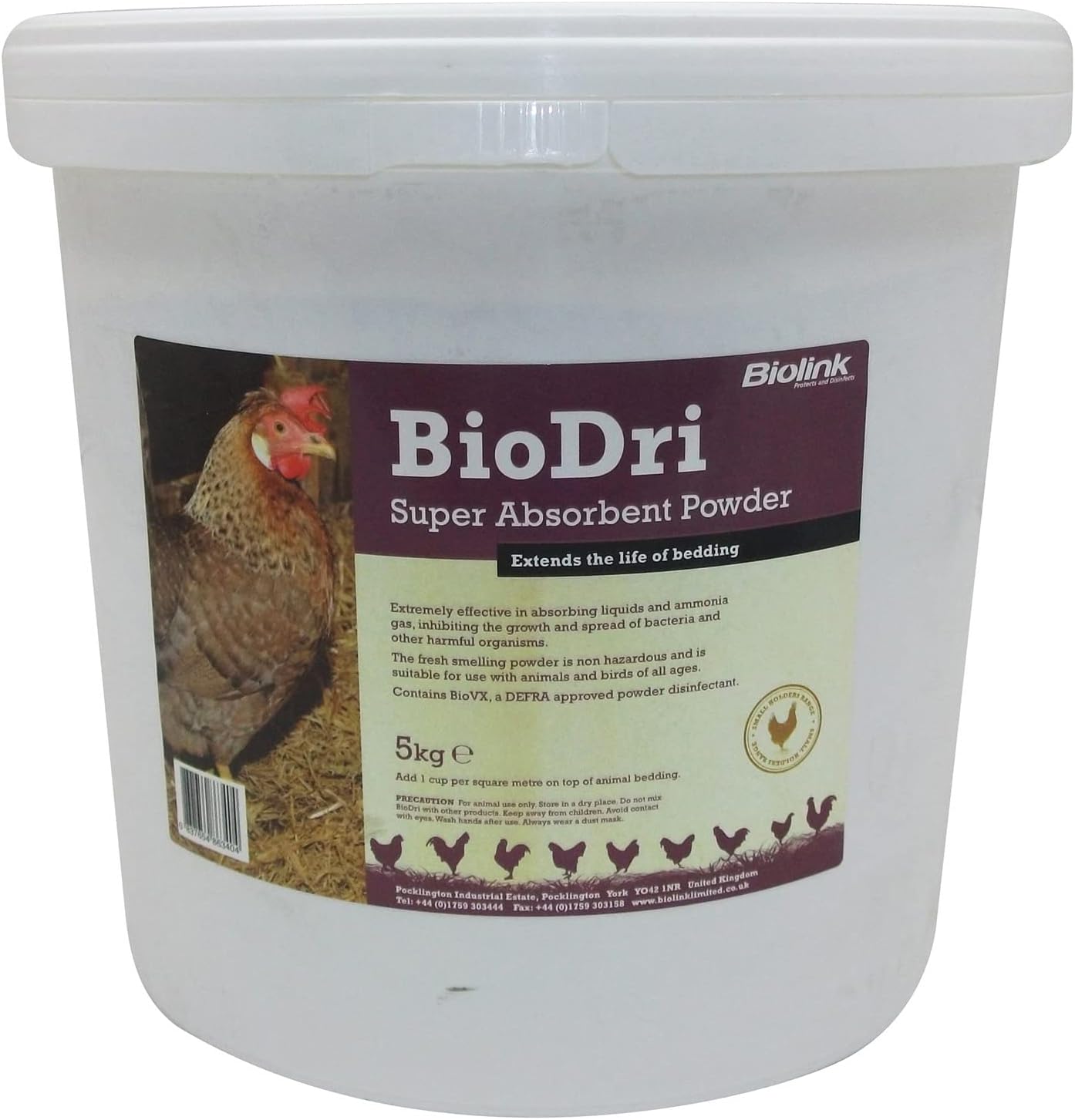 Biolink BioDri Absorbent Powder 5kg : Amazon.co.uk: Pet Supplies