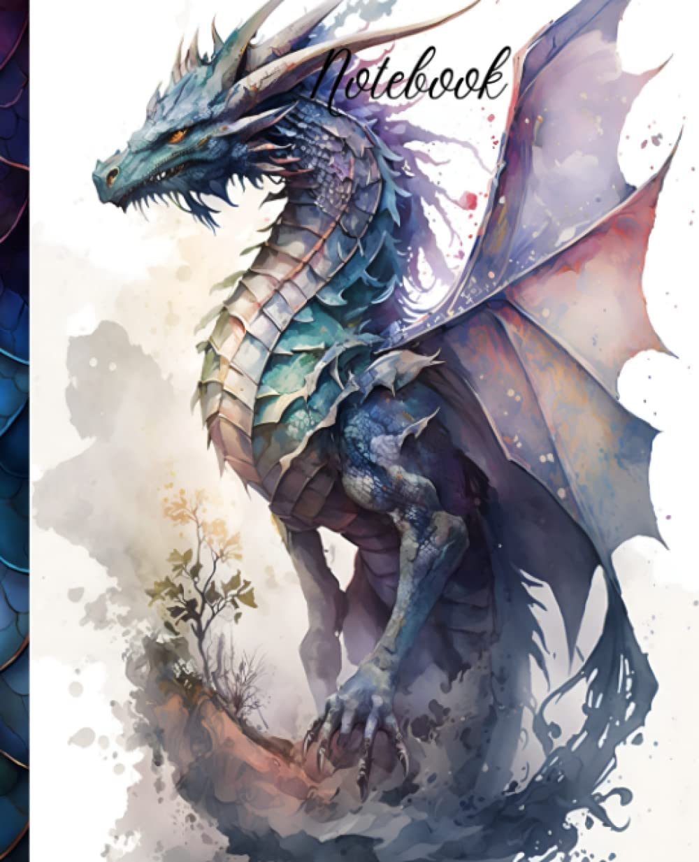 Dragon Notebook: Notebook Journal Ruled / 110 Pages, 7.5 x 9.25 inches ...