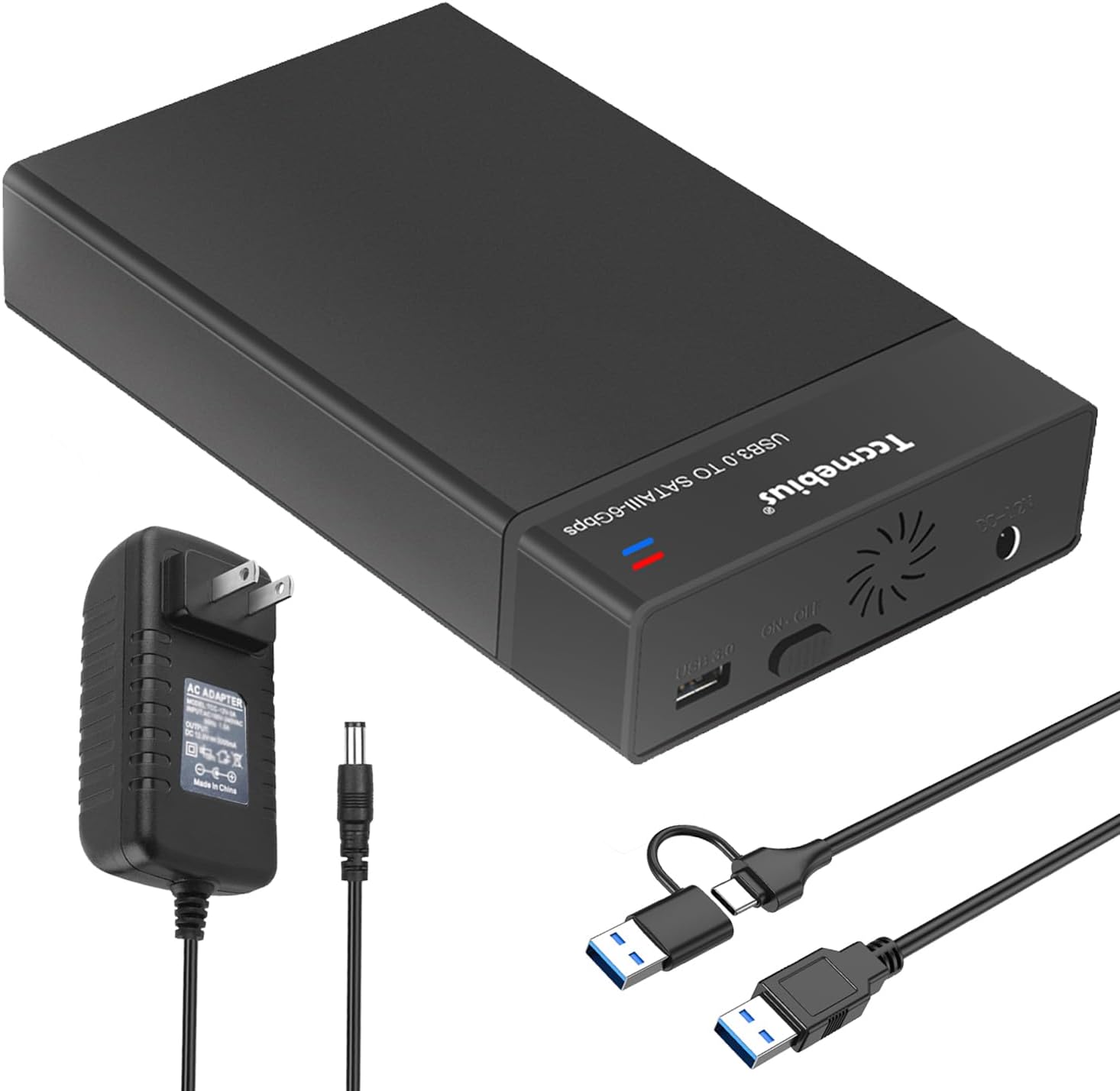 Amazon.com: 3.5 Hard Drive Enclosure, CLAVOOP USB 3.0 Internal Hard ...