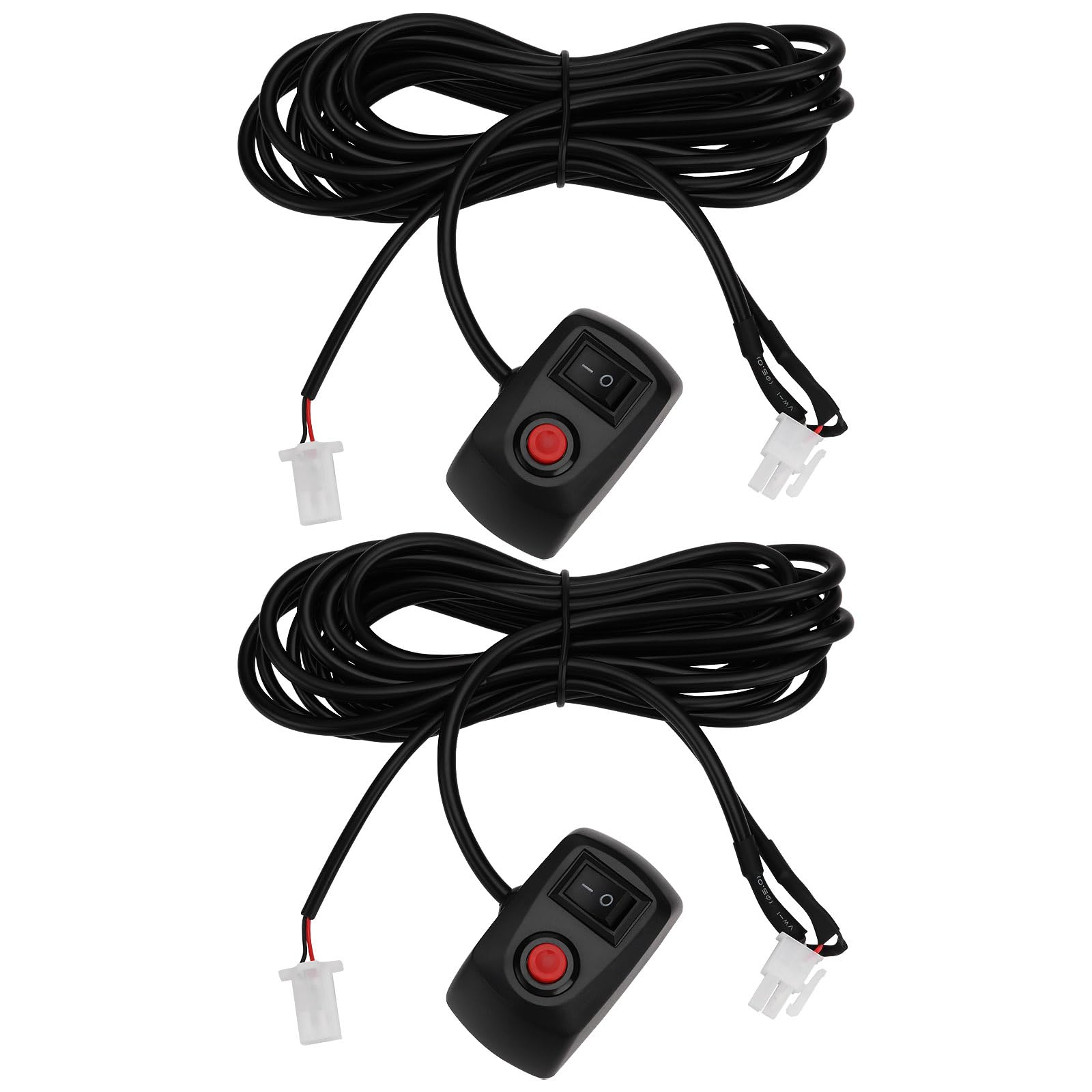 Amazon.com: YINETTECH 2Pcs 12V 24V DC On/Off Momentary Switch Box for ...