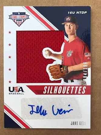 Amazon.com: 2020 USA Baseball Stars and Stripes Silhouettes Signatures ...