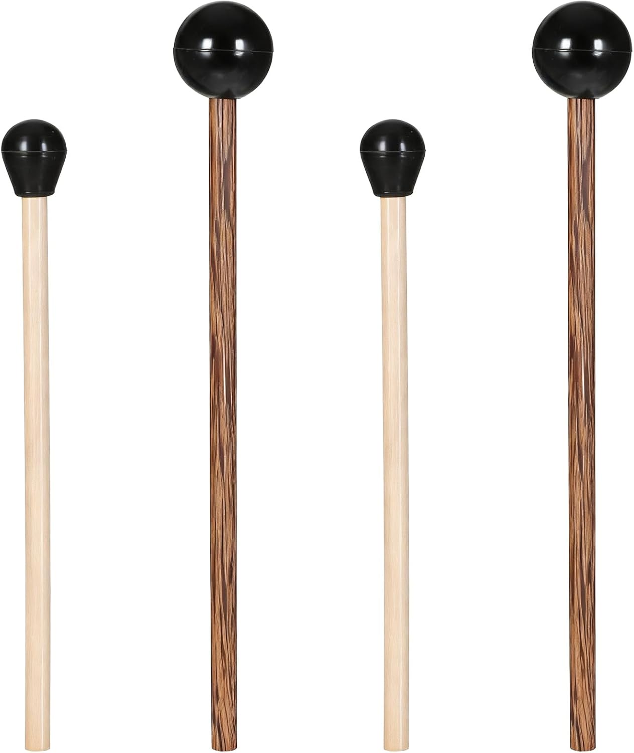 Amazon.com: 4Pcs Steel Tongue Drum Mallets, Rubber Xylophone Mallet ...