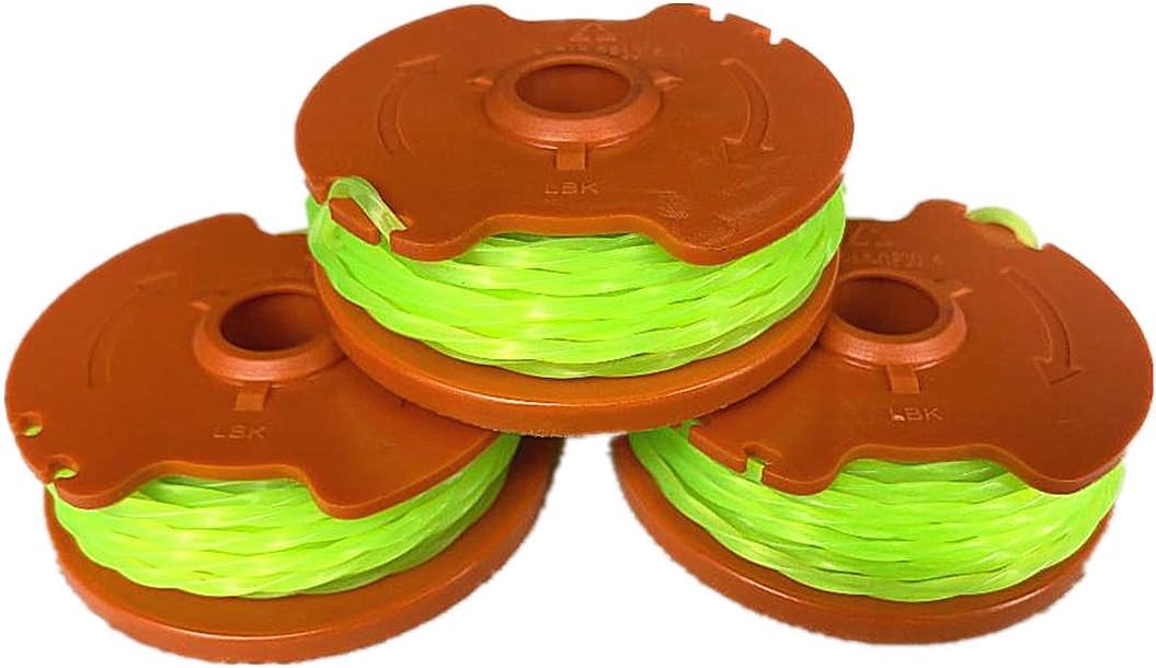 Amazon.com : lbk Replacement Spool 3-Pack, Compatible with Worx WA0014 ...