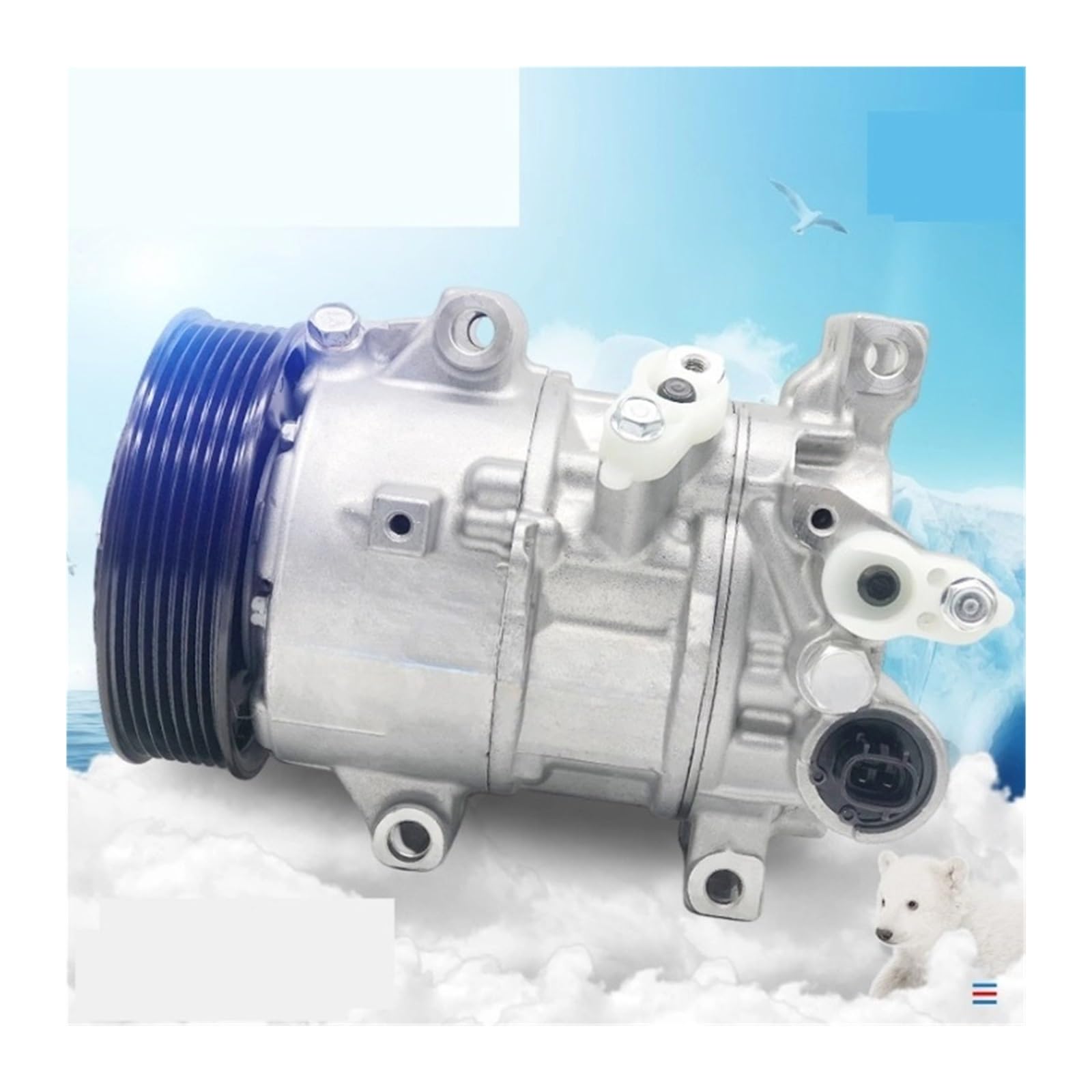 Amazon | TOYOTA RAV4 IV カーエアコンコンプレッサー 6SES14C 8831042370 8831042520 ...