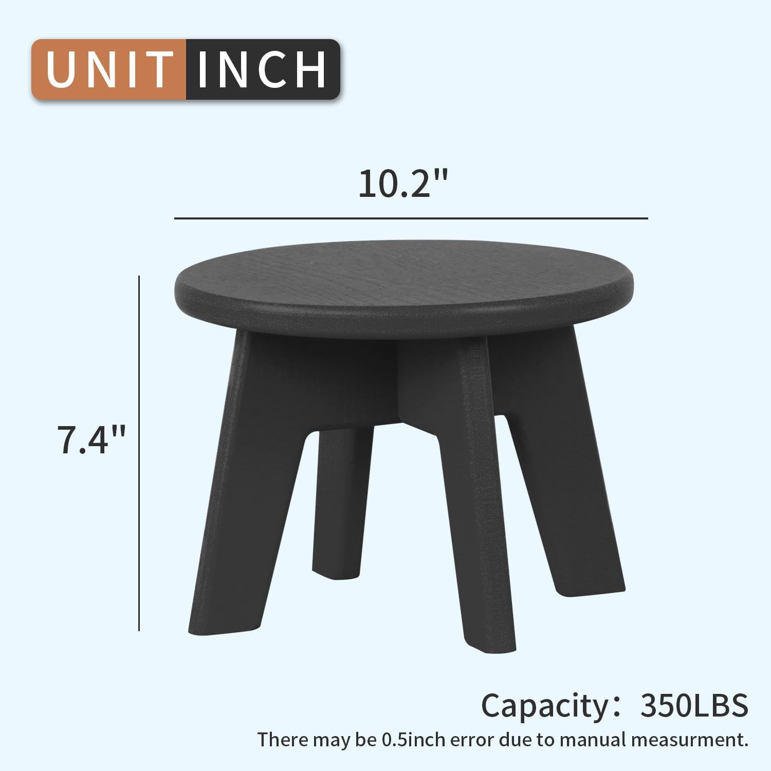 BIVODA Taburete infantil para sentarse, taburetes para adultos, soporte ...