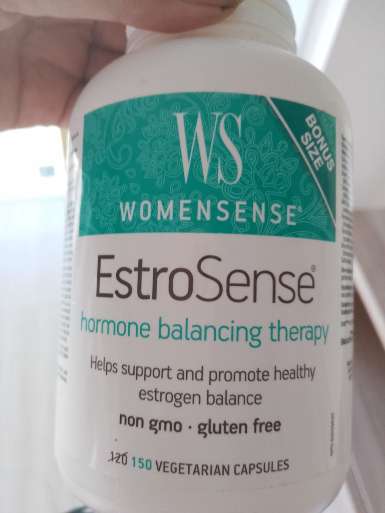 WomenSense EstroSense, 150 vegetarian capsules, BONUS size, Estrogen ...