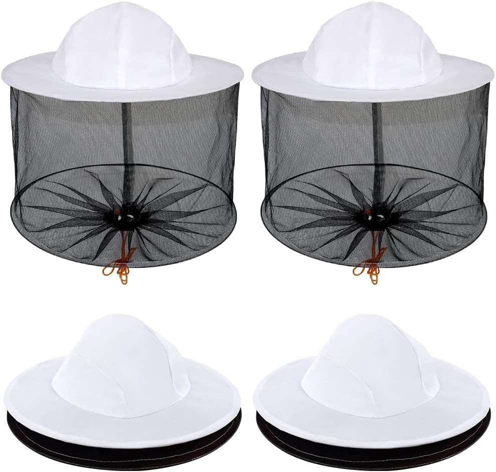 Amazon.com : Honey Lake 2 Pcs Beekeeper Hat, Beekeeping Hat with Bee ...