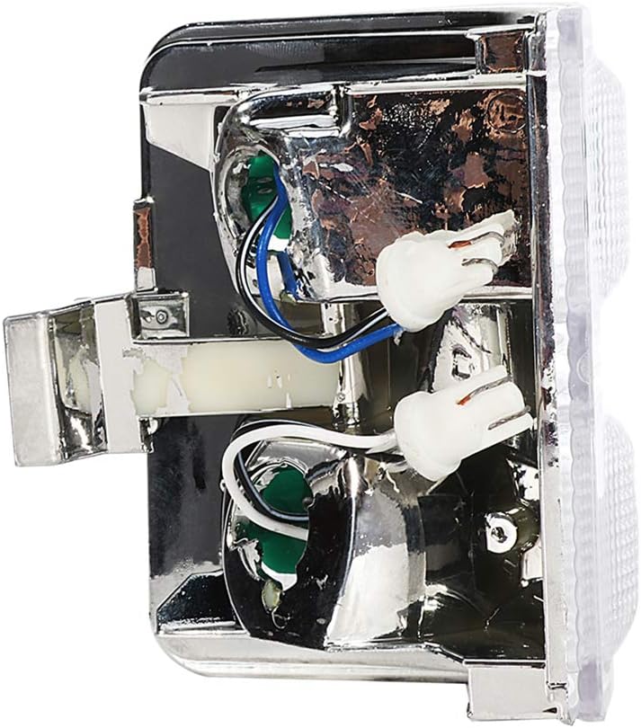 SCITOO Luces de señal, espejos laterales de transparencia para Ford ...