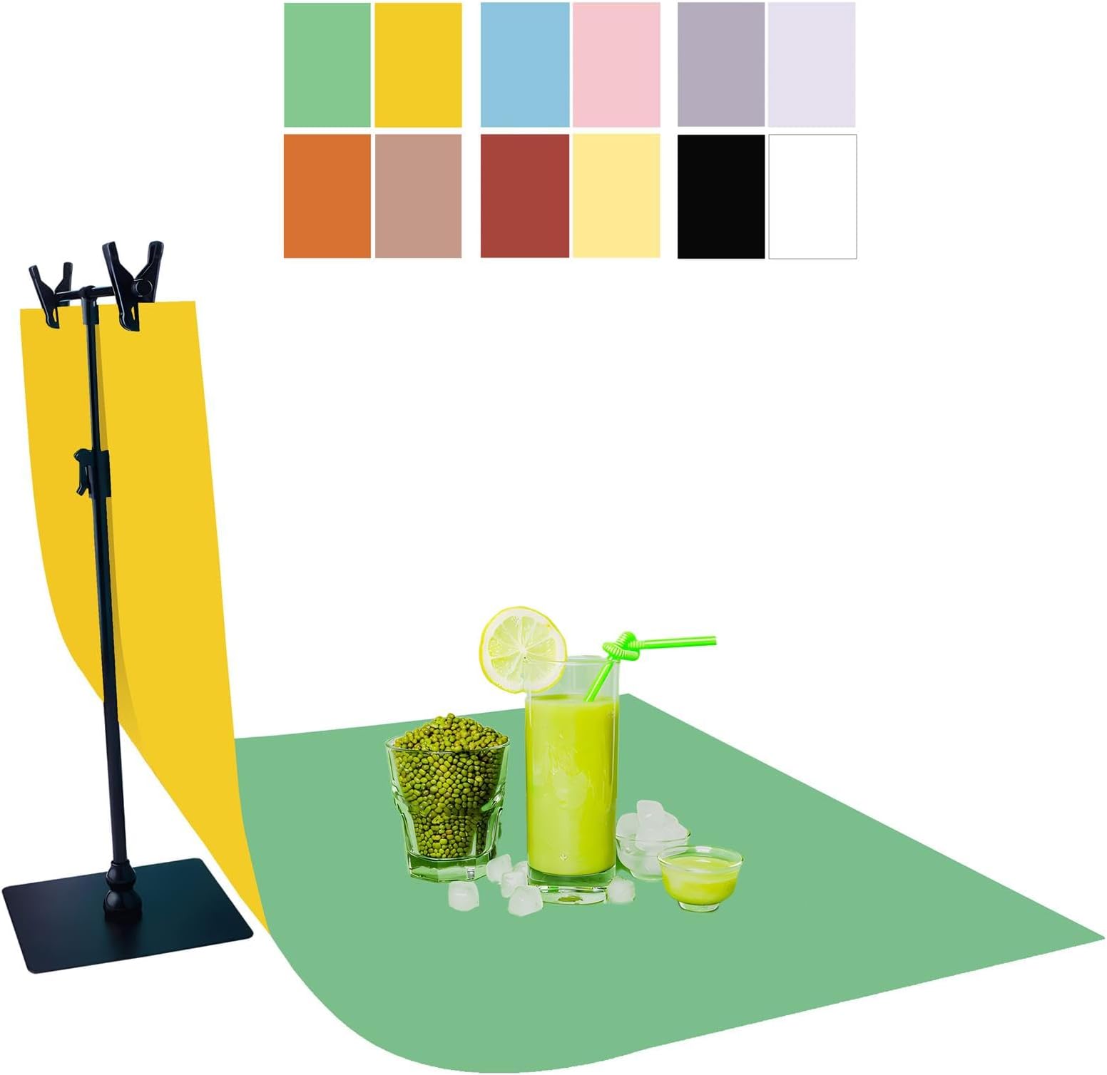 Amazon.com : 6PCS/12Patterns 34''x23'' Photography Backdrops Small ...