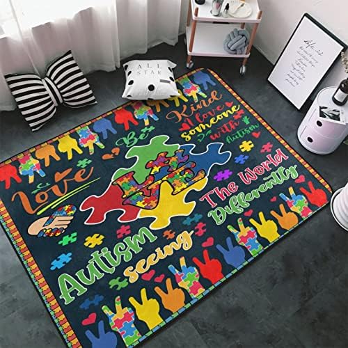 Amazon.com: Otogodine Ultra Soft Luxury Modern Area Rugs Autism Carpets ...