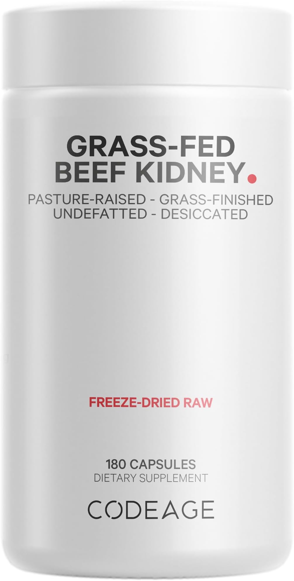 Amazon.com: Carlyle Grass Fed Beef Kidney Supplement | 200 Capsules ...