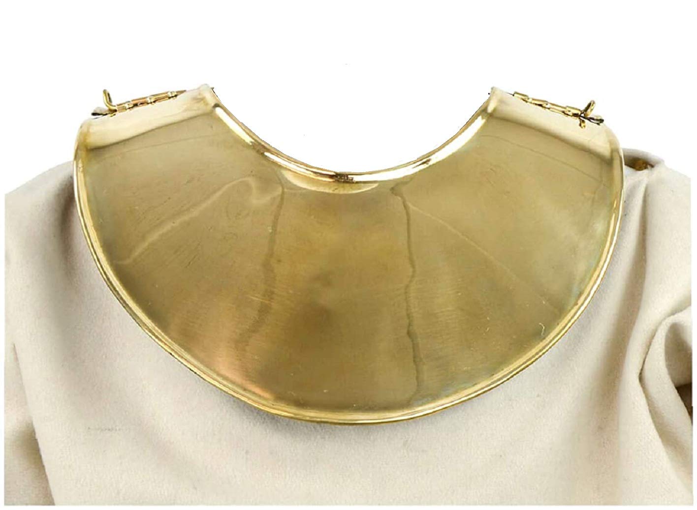 Amazon.com: ANTIQUECOLLECTION Brass Gladiator Collar Medieval Gorget ...