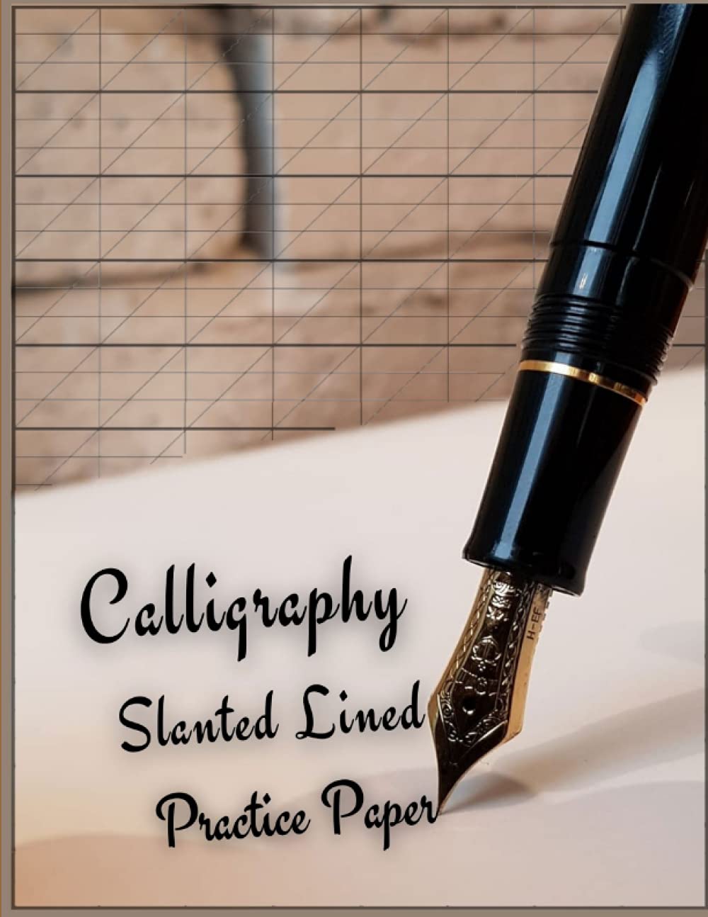 Buy Calligraphy Slanted Lined Practice Paper: Calligraphy And Hand ...