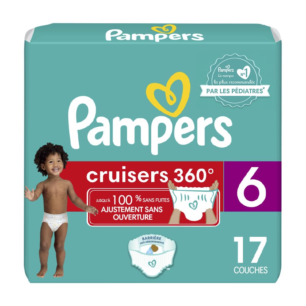 Snapklik.com : Pampers Diapers - Cruisers 360 - Size 6