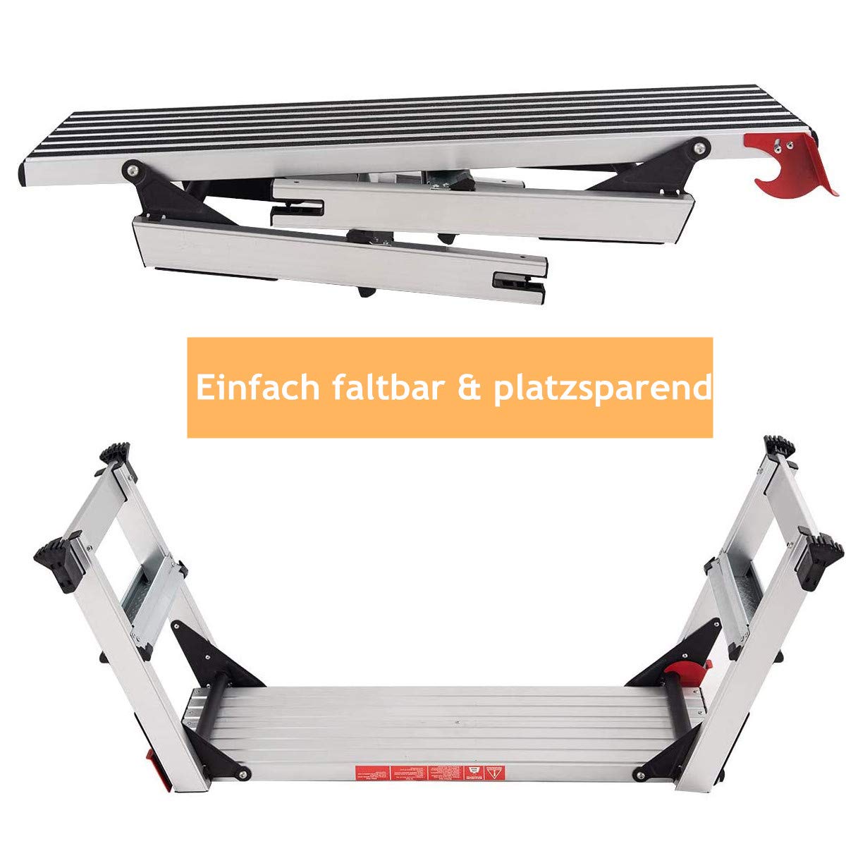4 Step Folding Work Platform