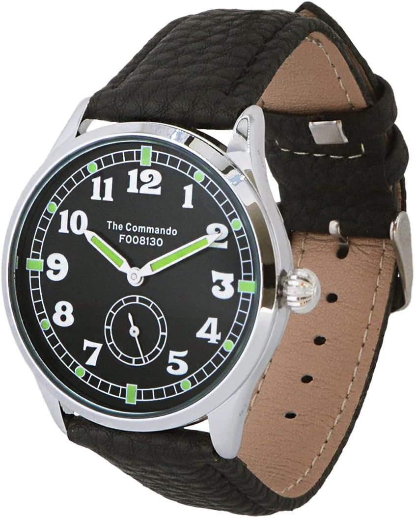 Regalia Company Replica WW2 German Army Service Watch (Black) : Amazon ...