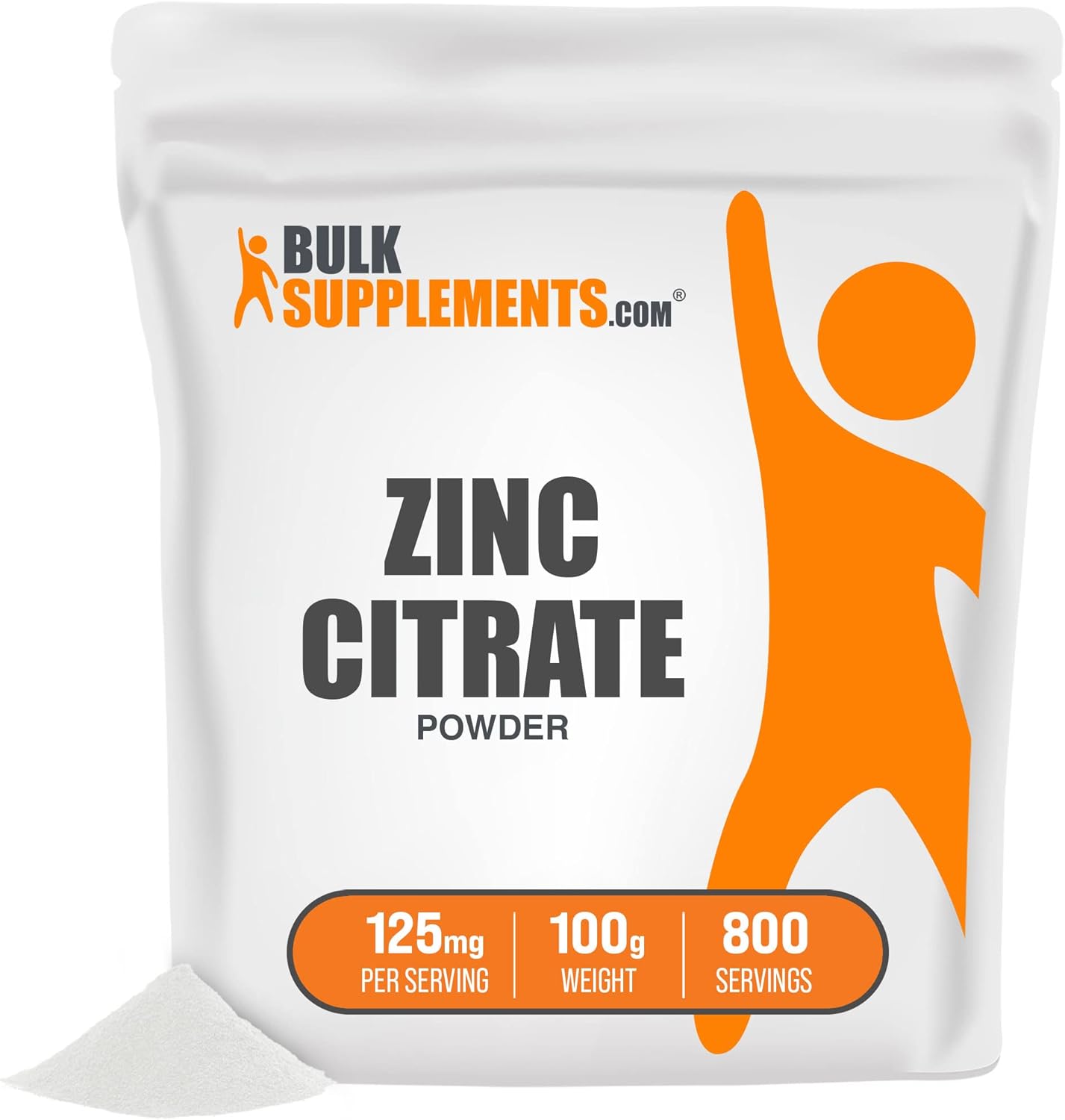 Amazon.com: BulkSupplements.com Zinc Citrate Powder - Zinc Supplements ...