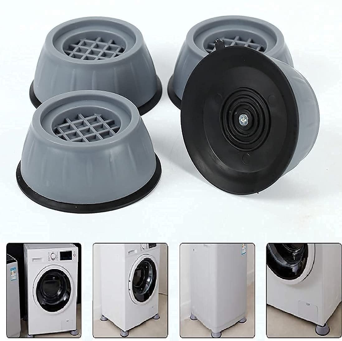 Kalpana's Anti Vibration Pads for Washing Machine/Stand/Suction Cup ...