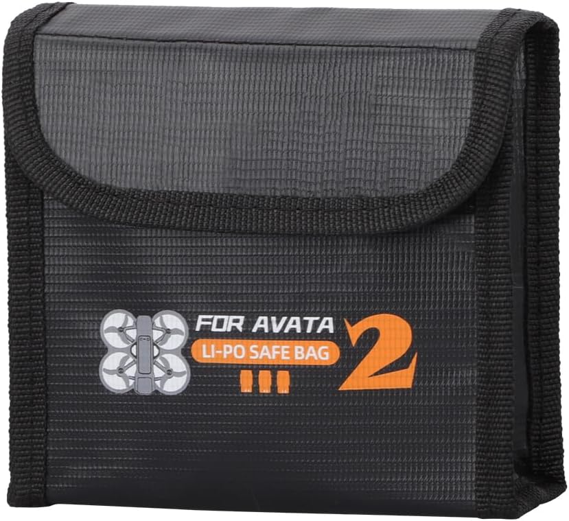 Amazon.com: Lipo Battery Safe Bag Fireproof Explosionproof, Battery ...