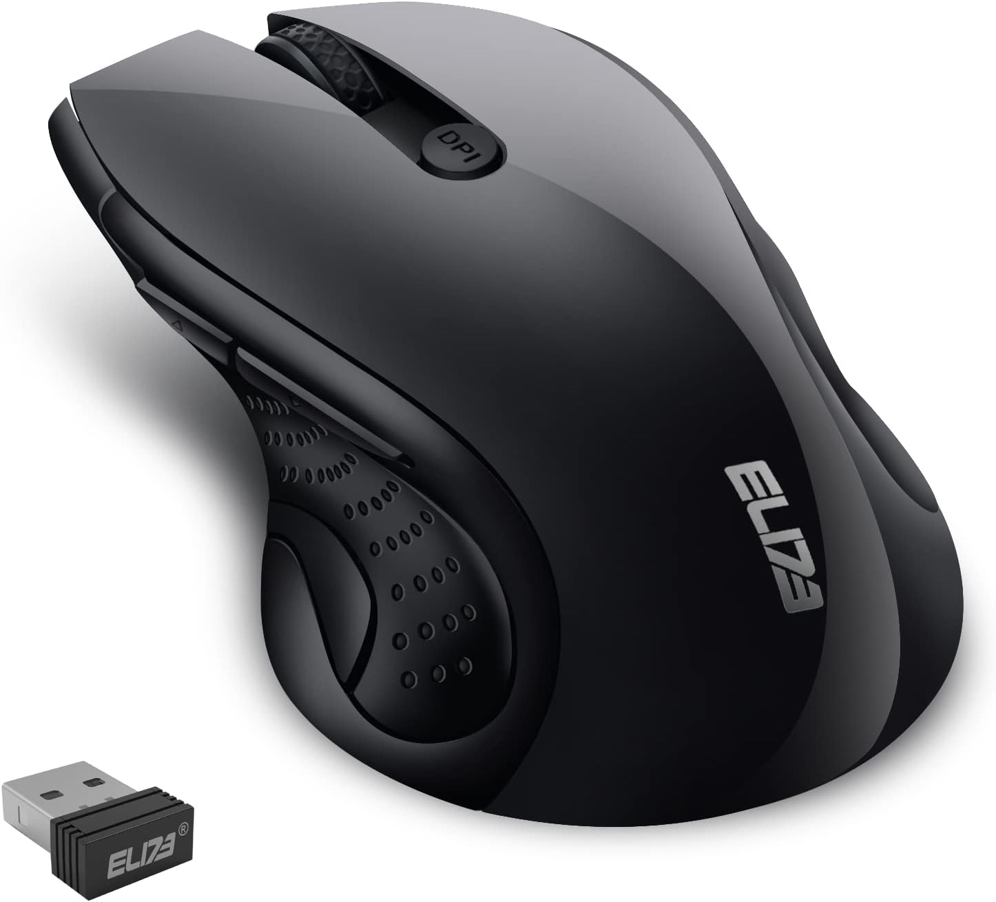 ELI73 Wireless Mouse Laptop, 2.4G Ergonomic Computer Mouse, 3200 DPI ...