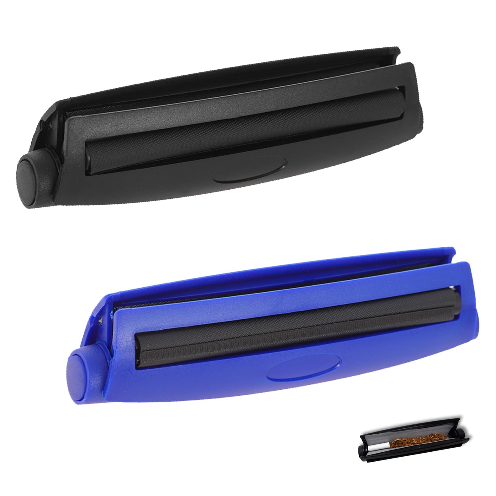 KASESSS 2 Pcs Cigarette Rolling Machine, Manual Tobacco Rolling Machine ...