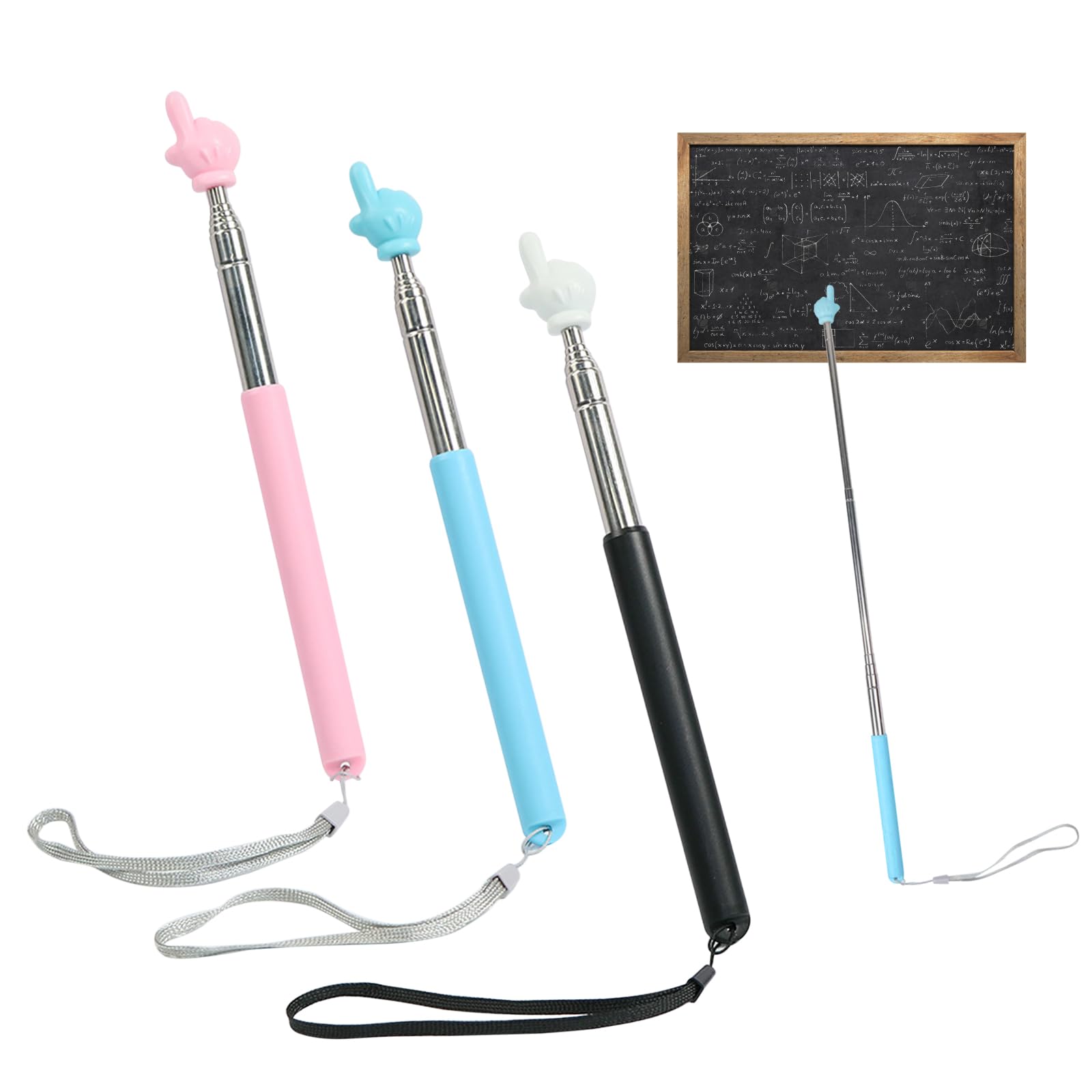 Amazon.com : Telescopic Teachers Pointer, Finger Pointer Stick ...