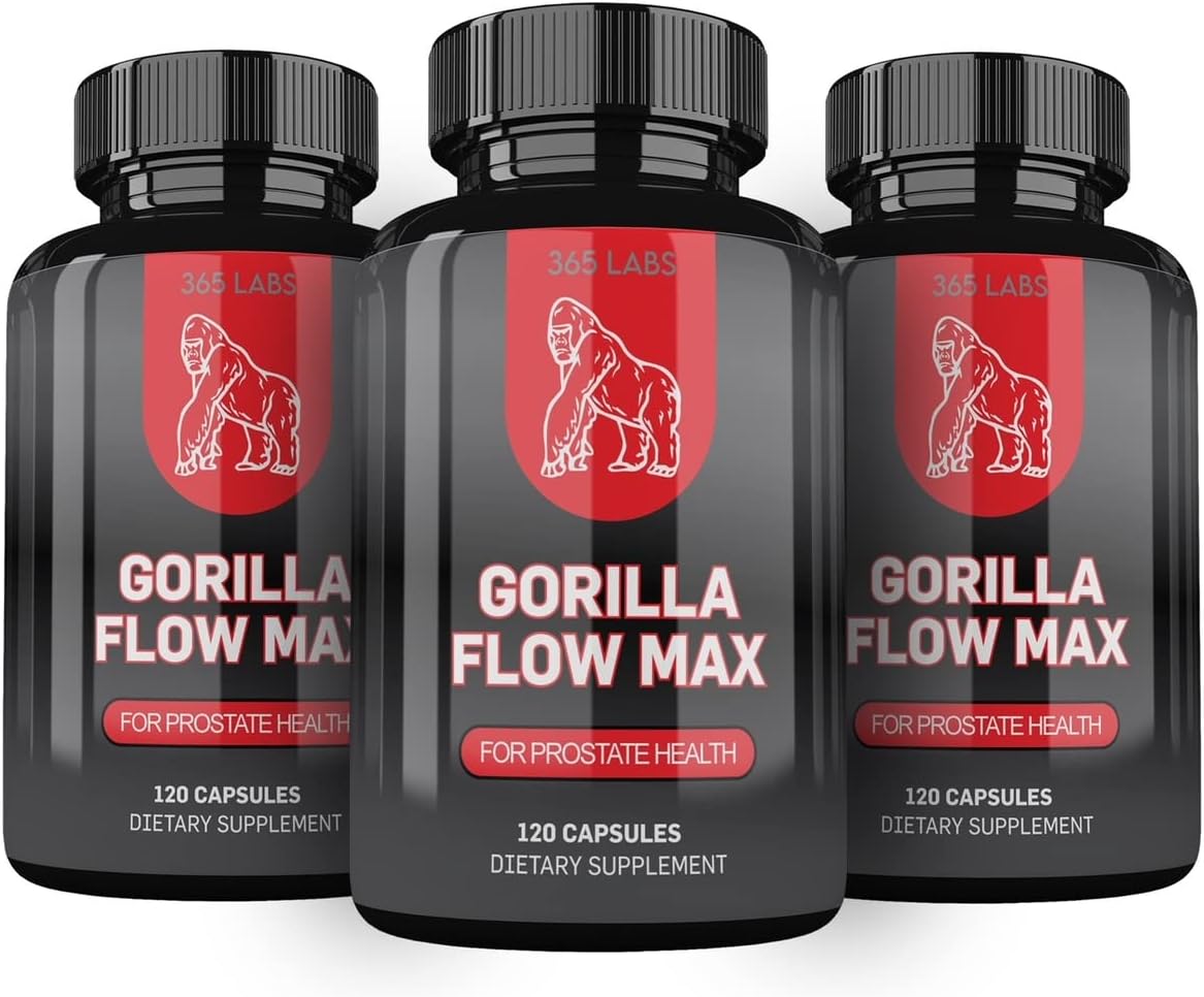Amazon.com: Gorilla Flow Max - Newly Formulated & Designed - 120 ...