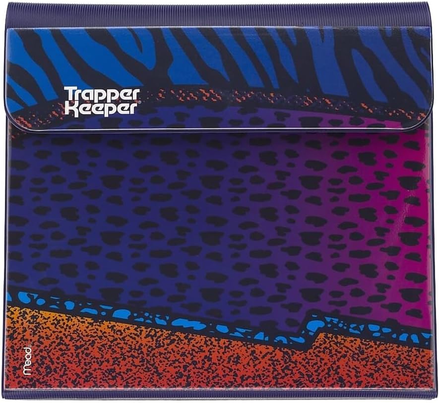 Amazon.com : Mead Trapper Keeper Binder, Retro Design, 1 Inch Binder ...