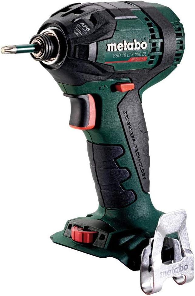 metabo 602396840 SSD 18 LTX 200 BL 18V Brushless Impact Driver (Body ...