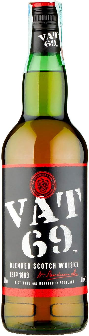 VAT 69 Blended Scotch Whisky 70 cl : Amazon.co.uk: Grocery