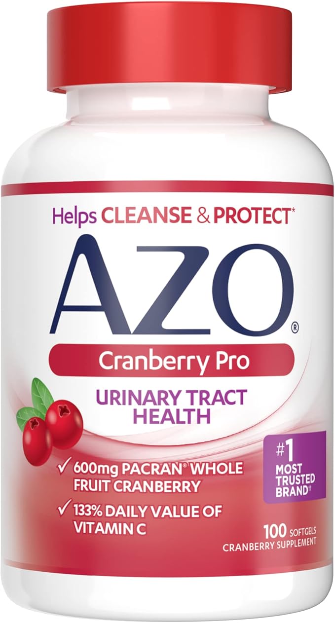 Amazon.com: AZO Cranberry Pro, Cranberry Pills for Women & Men, 600mg ...
