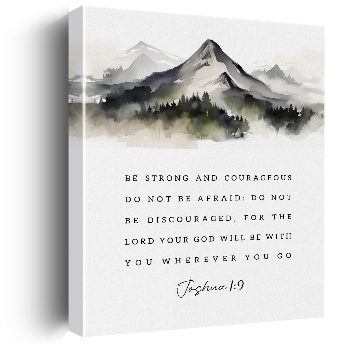 Snapklik.com : Motivation Bible Verse Canvas Wall Art Farmhouse Decor ...