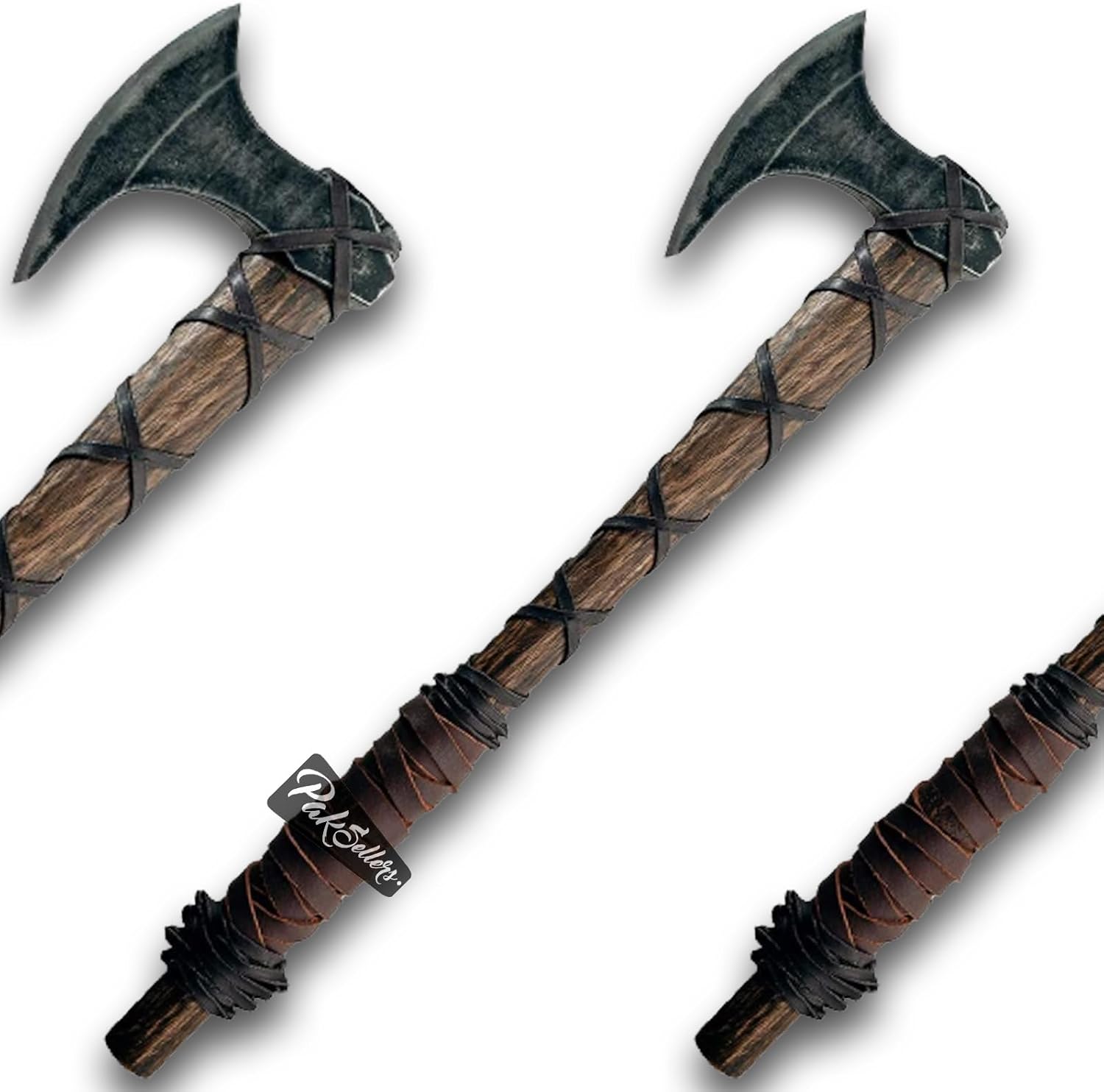 Hacha de batalla vikinga, estilo de armas reales, Ragnar Lothbrok ...