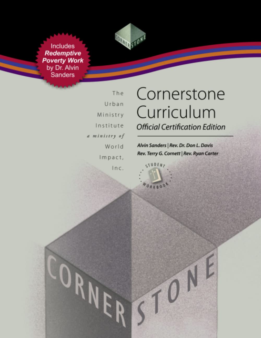 Cornerstone Curriculum Official Certification Edition Student Workbook ...